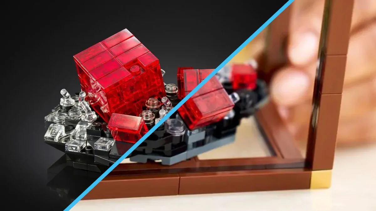 Comparing LEGO Ideas Mineral Collection to original design