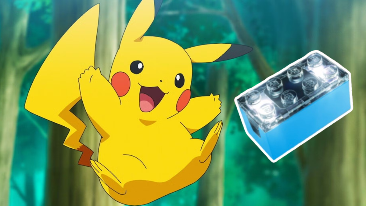 Pikachu, tijolo inteligente LEGO Pokémon, pode ser lançado em 2026