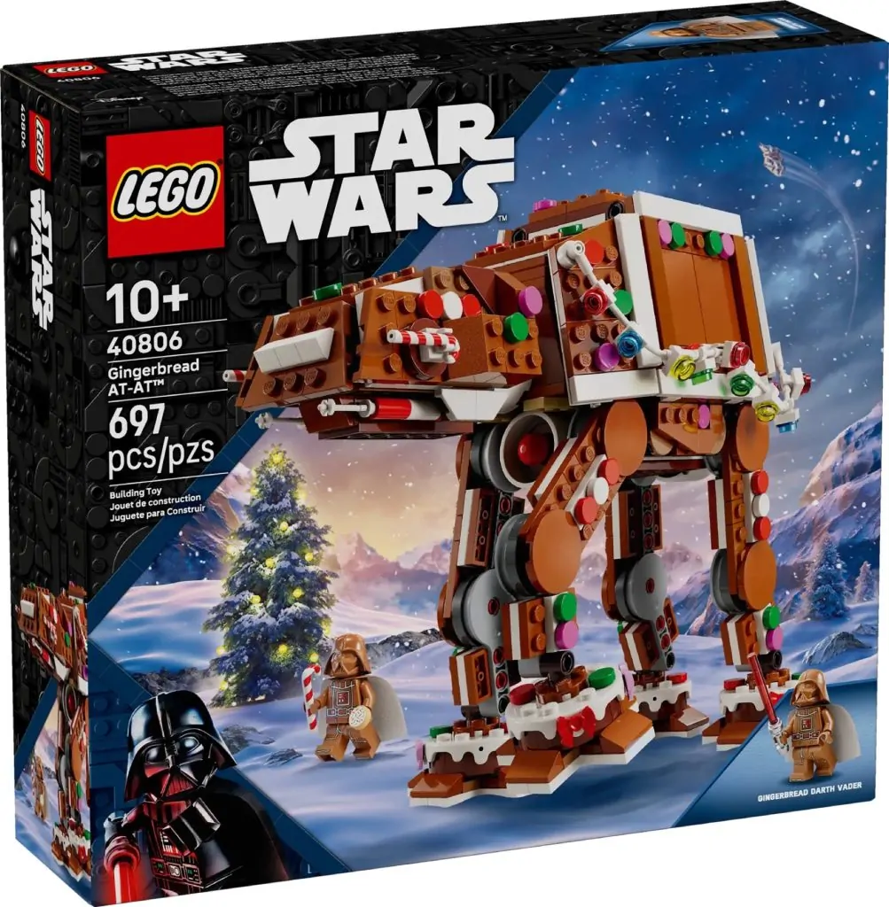 LEGO Star Wars 40806 Gingerbread AT-AT Walker unveiled