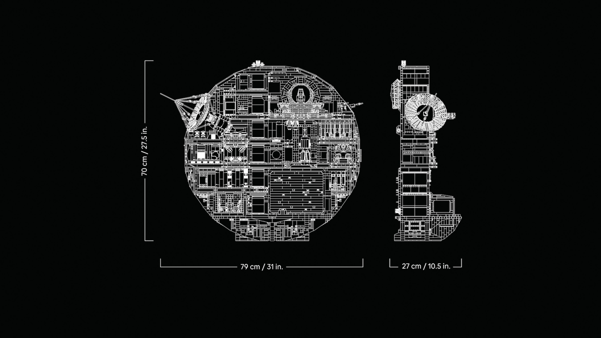 $1,000 LEGO Star Wars UCS Death Star officially revealed