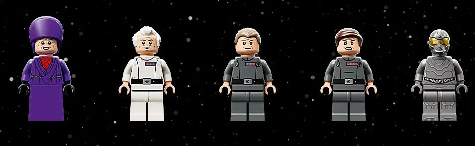 Every minifigure in LEGO Star Wars UCS Death Star, explained