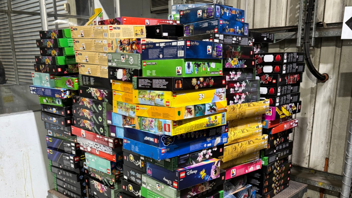 LEGO thief stockpiles stolen sets worth six figures