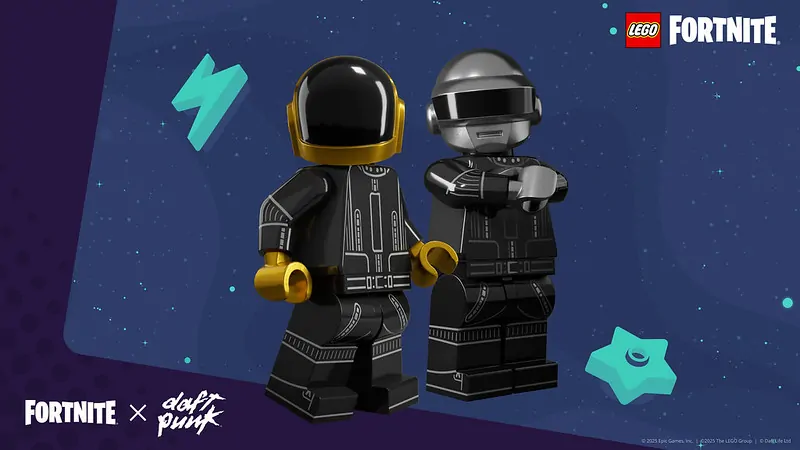 LEGO Daft Punk is finally official, but not physical