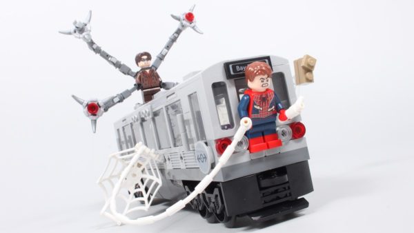 LEGO 76321 Spider-Man vs. Doc Ock Train Scene review