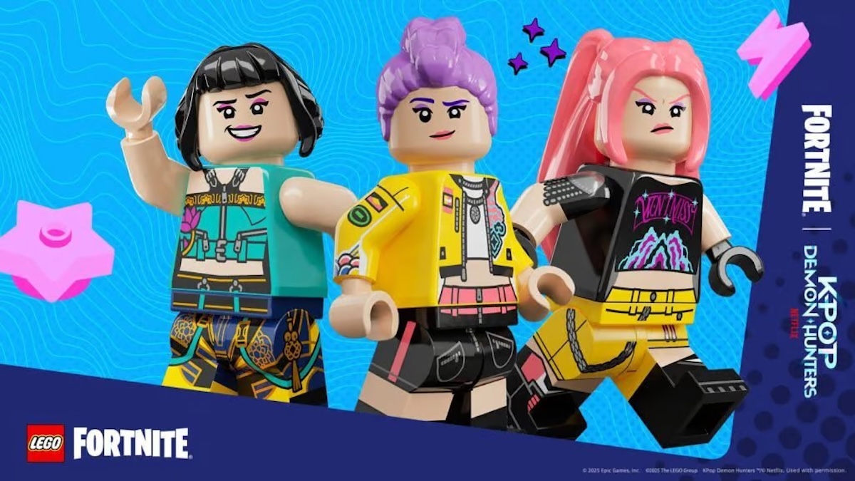LEGO Fortnite K-Pop Demon Hunters zorgt voor vraag naar sets