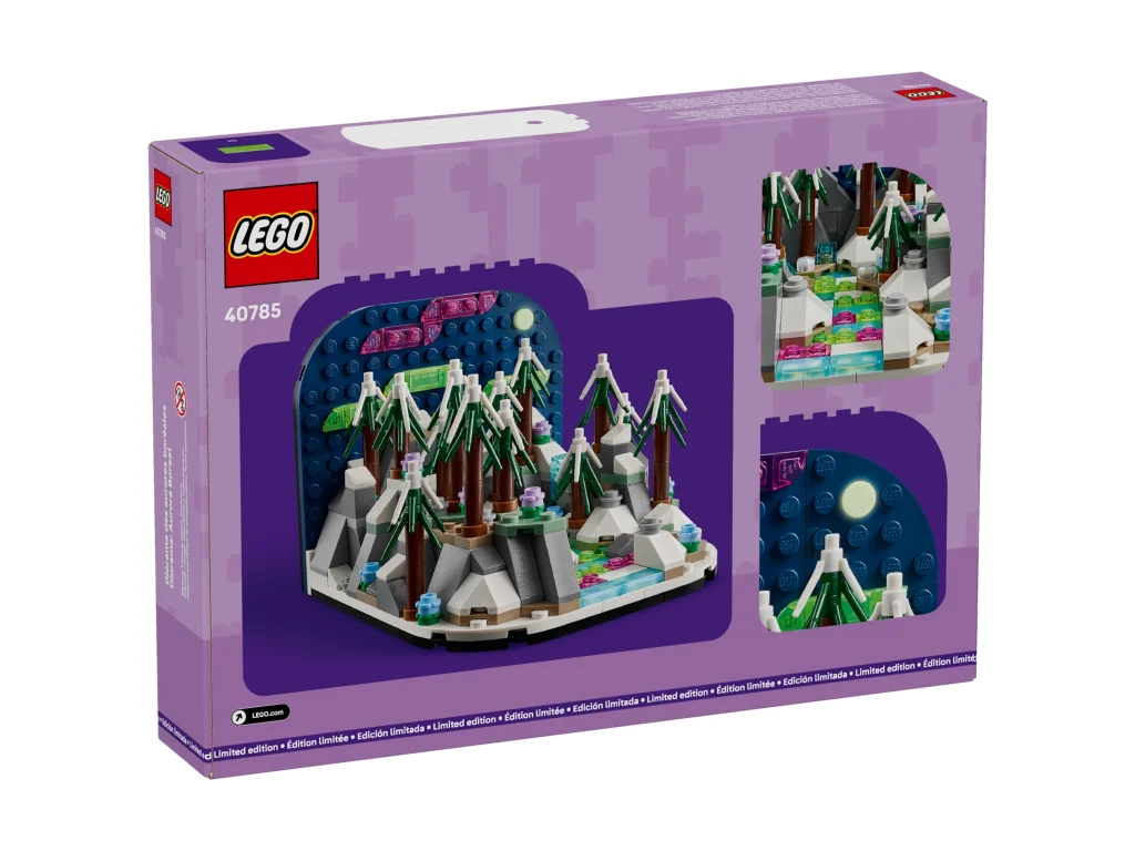 LEGO 40785 Northern Lights Diorama revealed