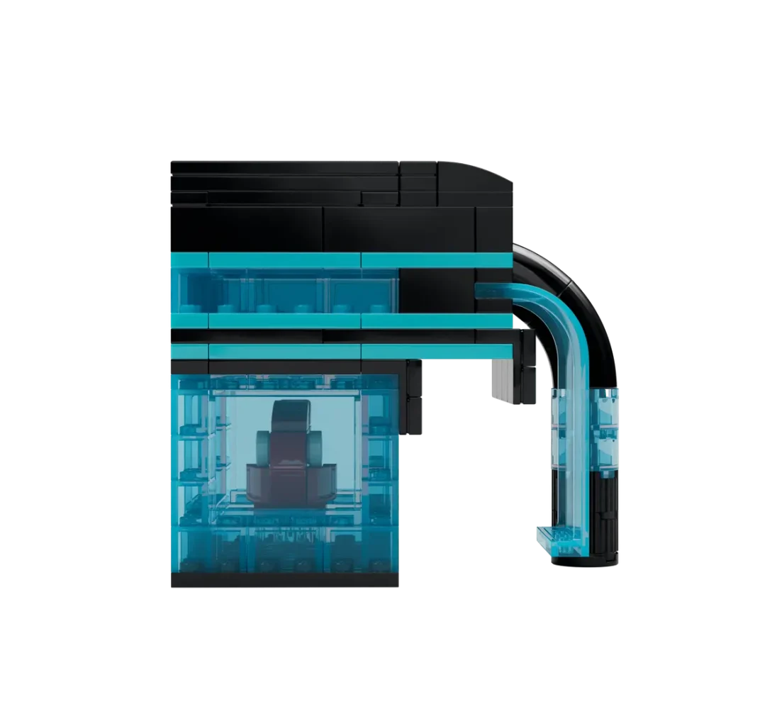 A closer look at LEGO Icons 10366 Tropical Aquarium’s GWP