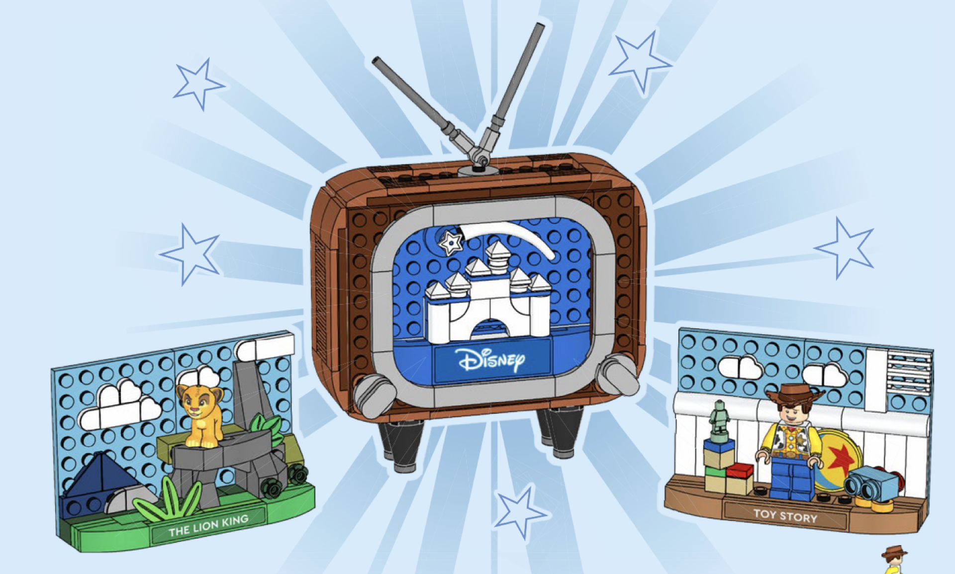 LEGO Disney Classic Animations gift available early in the US