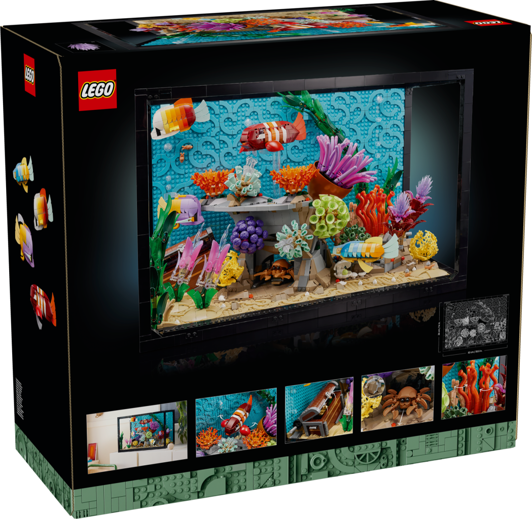 LEGO Icons 10366 Tropical Aquarium officially unveiled