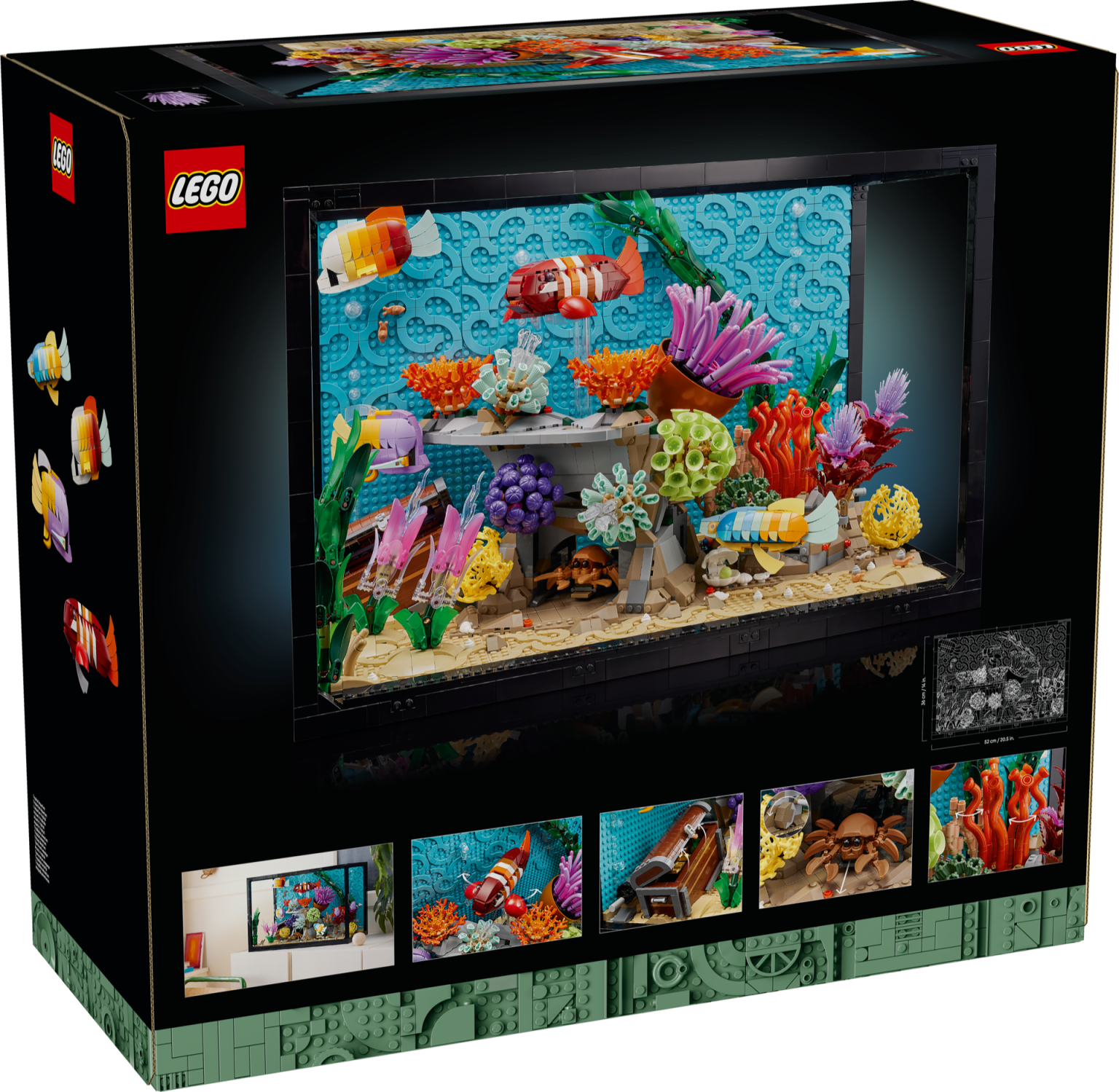 LEGO Icons 10366 Tropical Aquarium officially unveiled