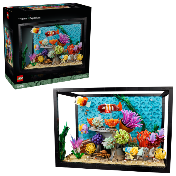 LEGO Icons 10366 Tropical Aquarium officially unveiled