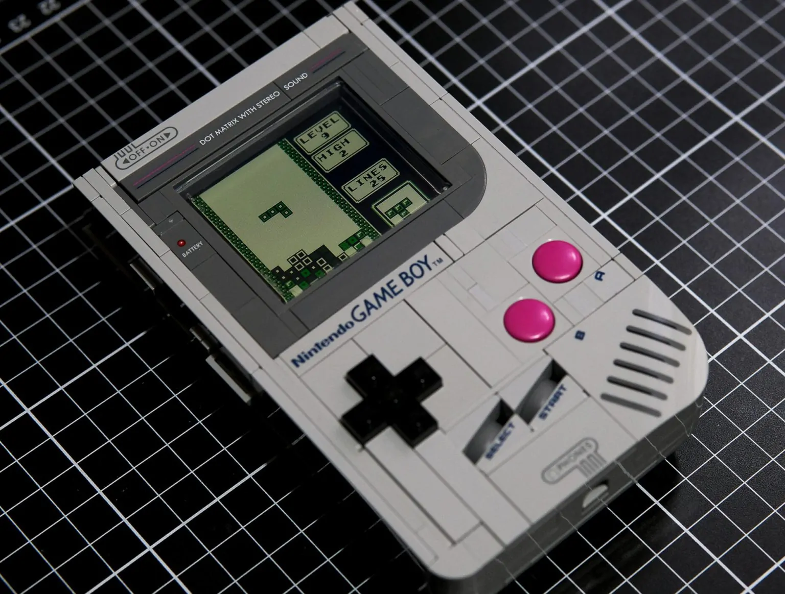 This LEGO Game Boy upgrade kit plays actual cartridges