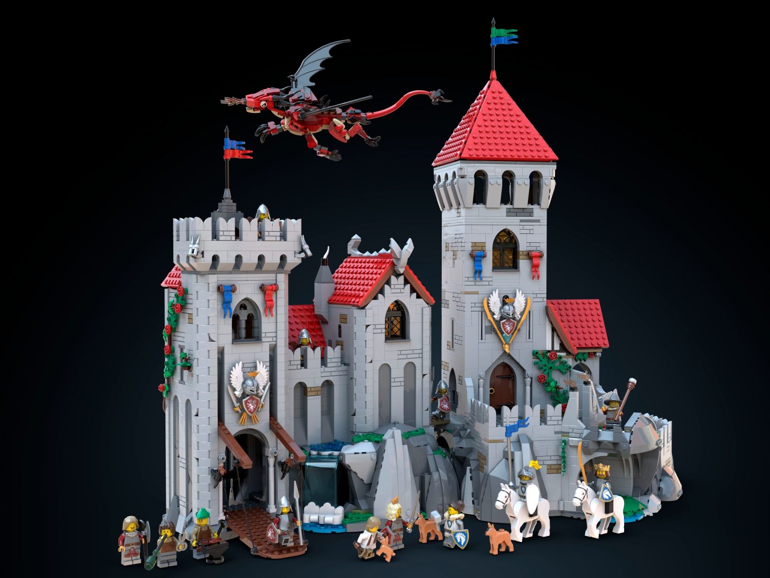 LEGO Castle's new factions are all the rage in BrickLink Series 9