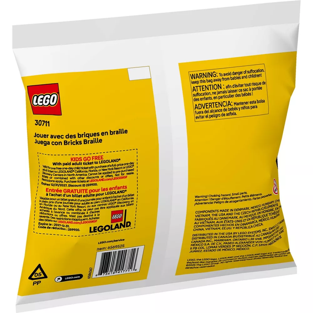 LEGO Braille Bricks' smallest set so far revealed