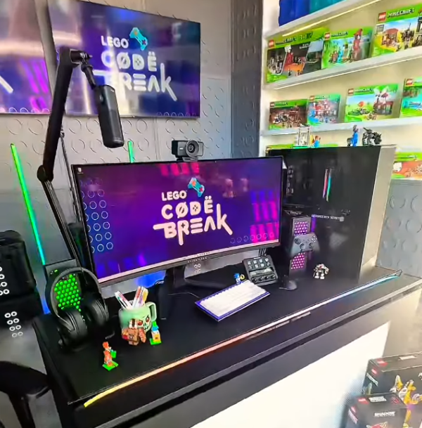 What was inside the LEGO Code Break vault?