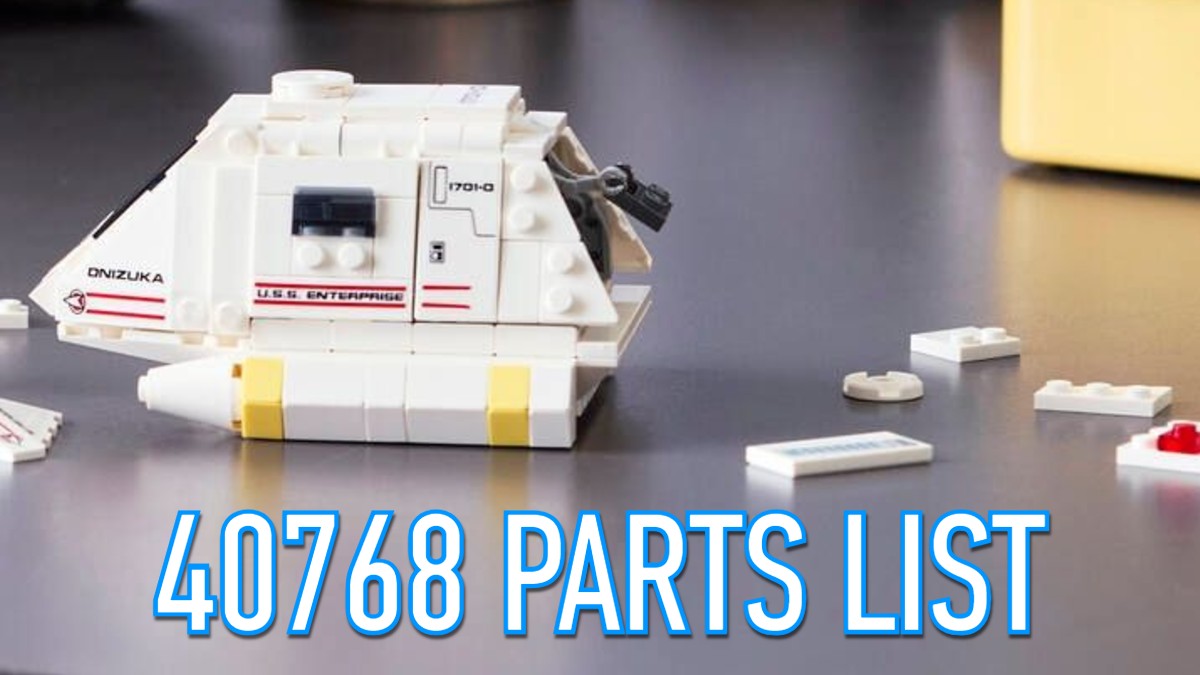 How to build a LEGO Star Trek Shuttlepod for under £30 now - Brick Fanatics