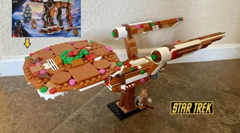LEGO Gingerbread Enterprise is the best AT-AT alt build yet