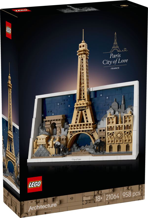 LEGO Architecture 21064 Paris City of Love revealed for 2026