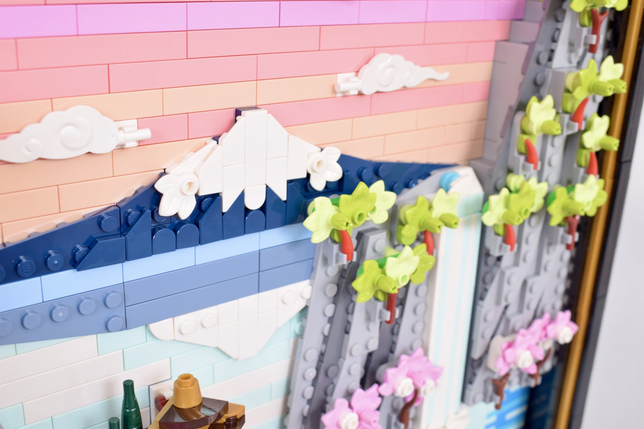 LEGO Art 31218 Japanese Cherry Blossom Landscape review