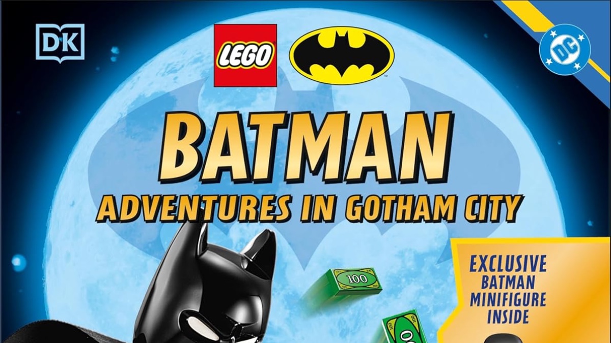 New LEGO DC book with exclusive Batman minifigure coming in 2026 ...