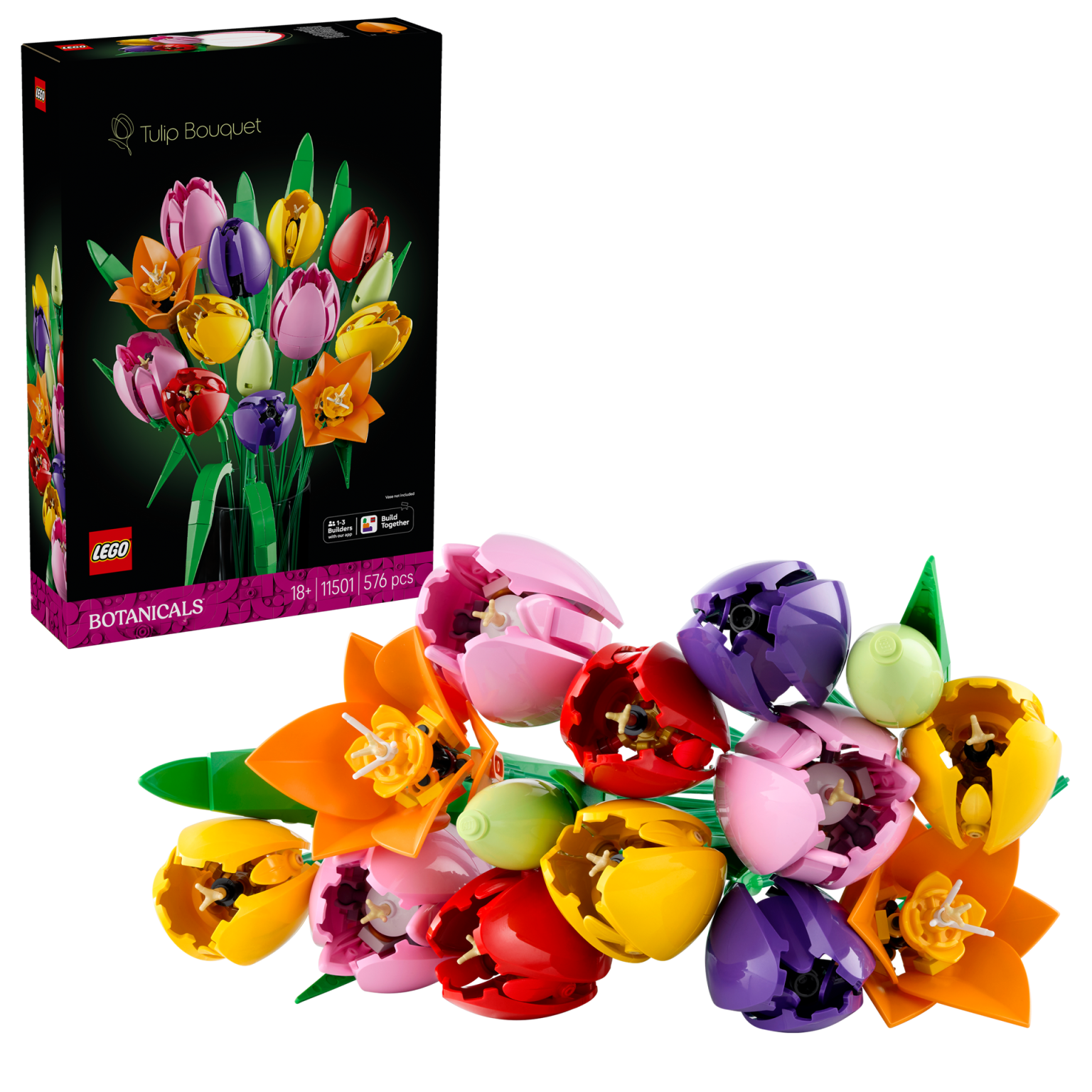 LEGO Botanicals rozszerza ofertę o zestaw Bukiet tulipanów 11501 w 2026 ...