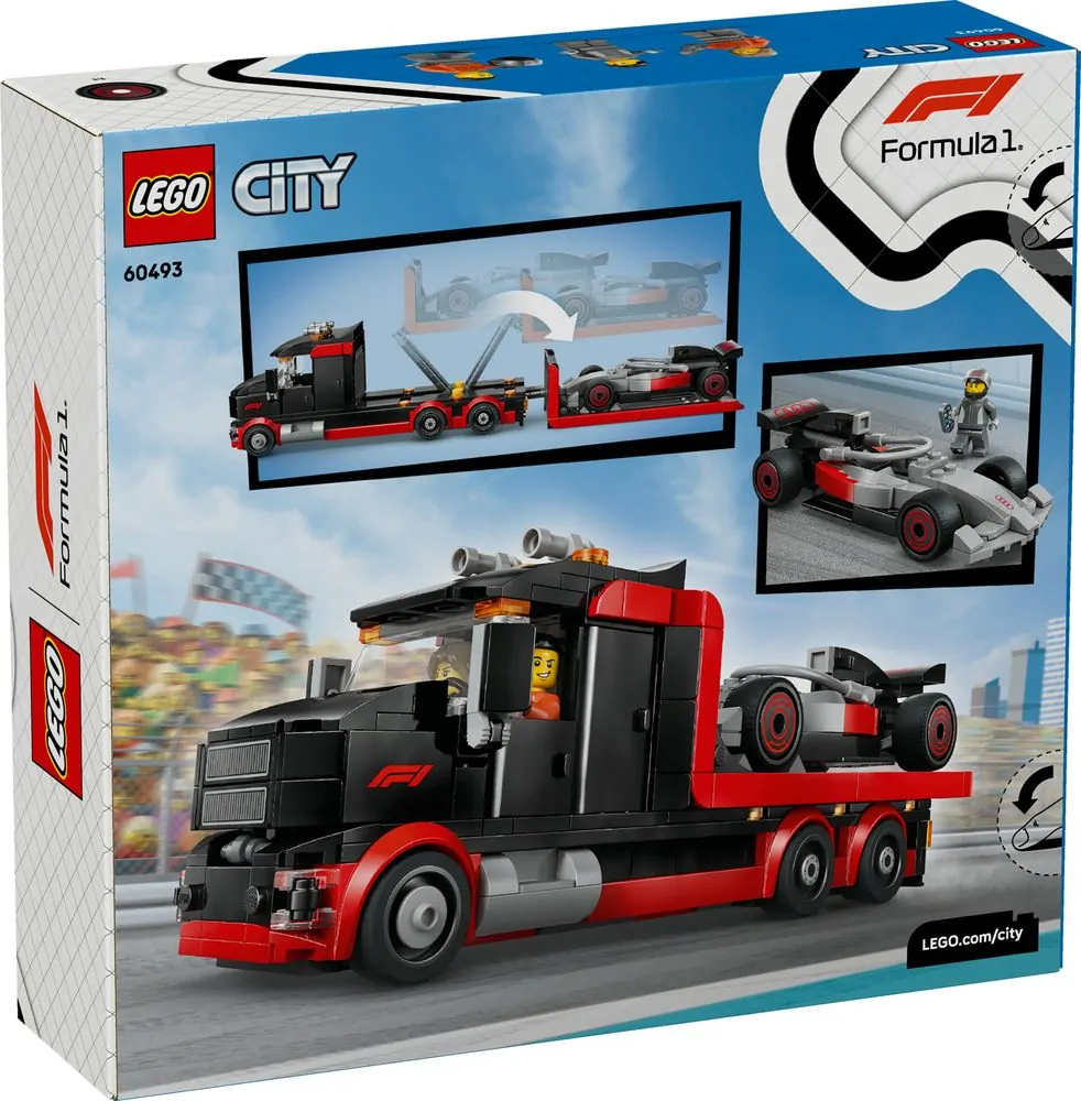 LEGO City March 2026 sets reveal first LEGO Audi F1 car