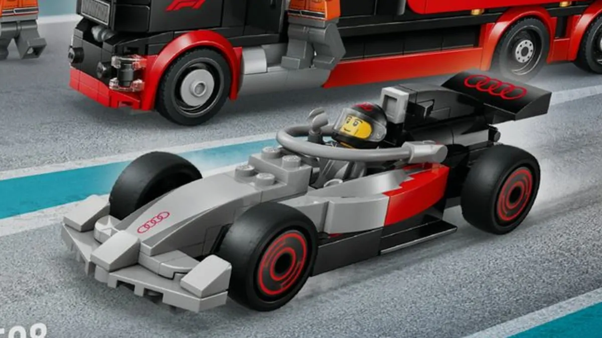 LEGO City Les sets de mars 2026 dévoilent la première voiture LEGO Audi F1