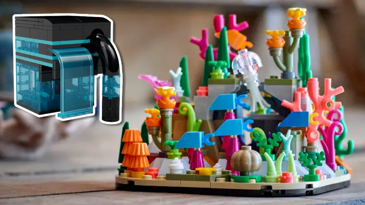 LEGO Fish Tank Filter and Coral Reef Diorama GWPs now in Oz