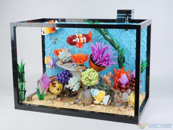 First look at LEGO Icons 10366 Tropical Aquarium with GWP