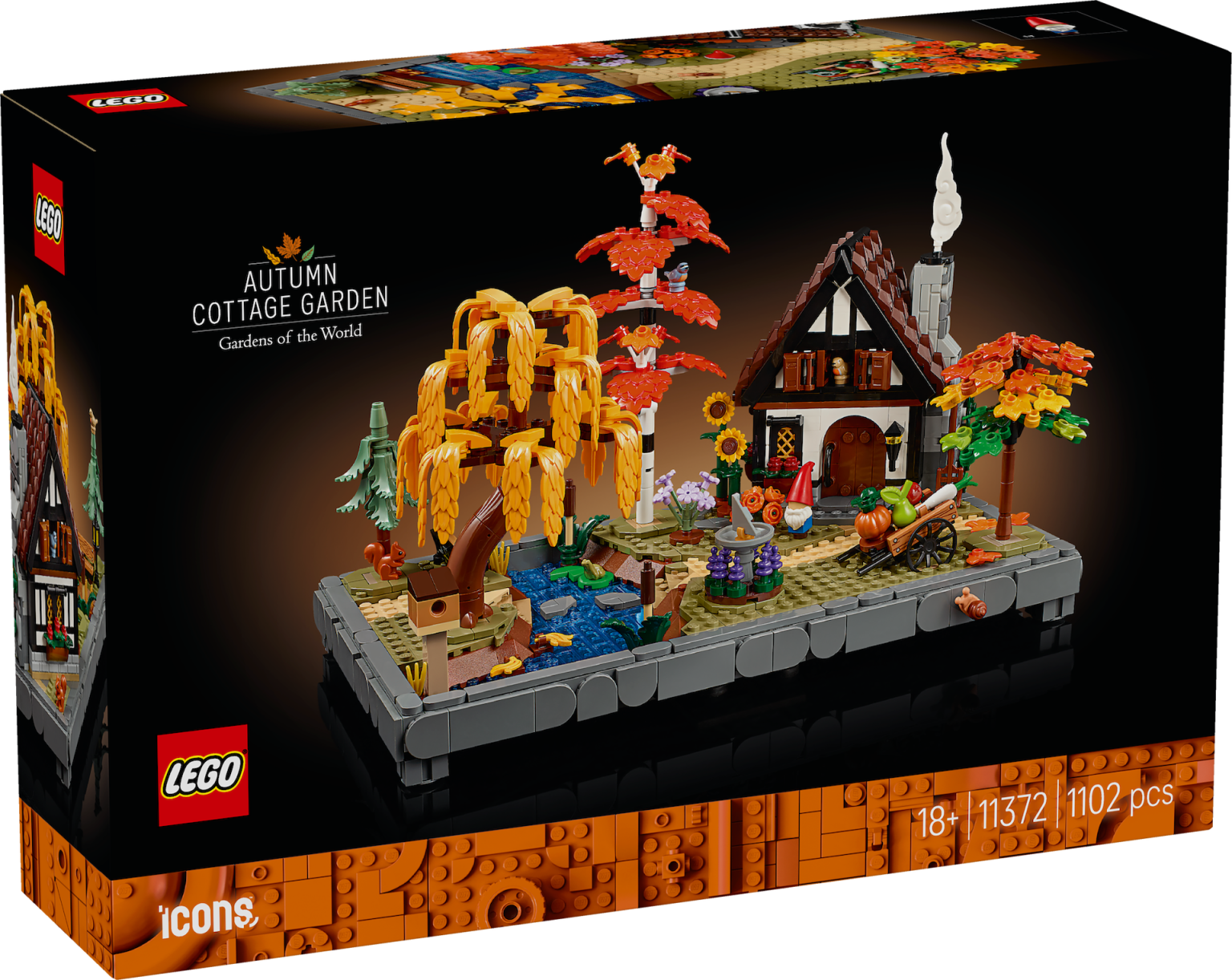 LEGO’s next Gardens of the World set goes full cottagecore