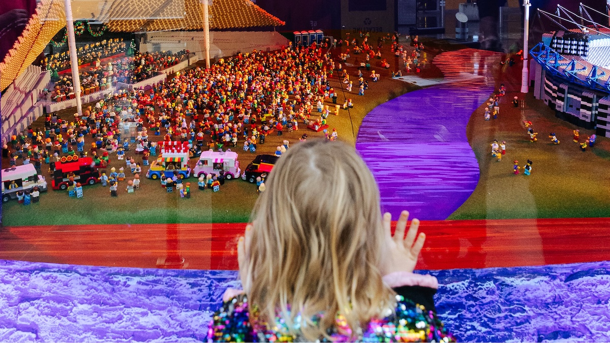 LEGO takes over Melbourne's Myer Christmas Window for a festive display ...