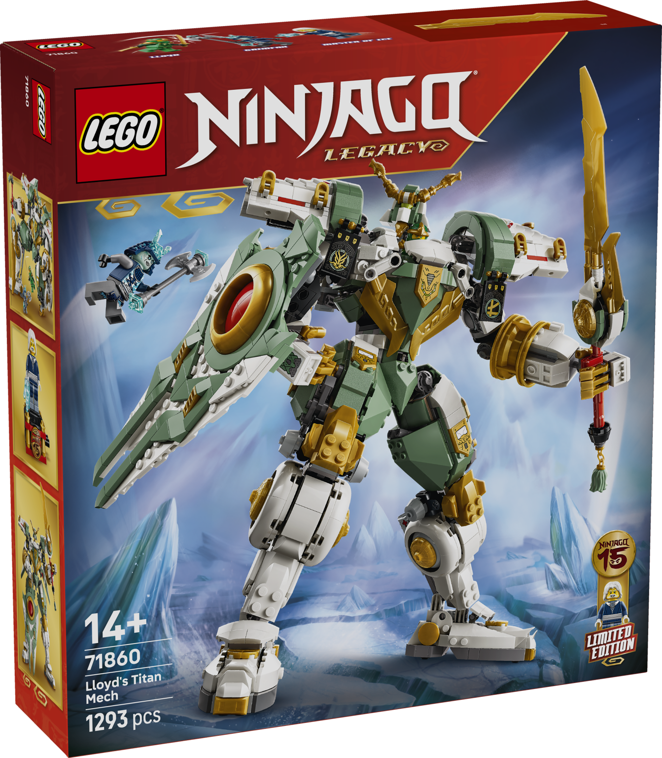 LEGO NINJAGO 71860 Lloyd's Titan Mech officially revealed