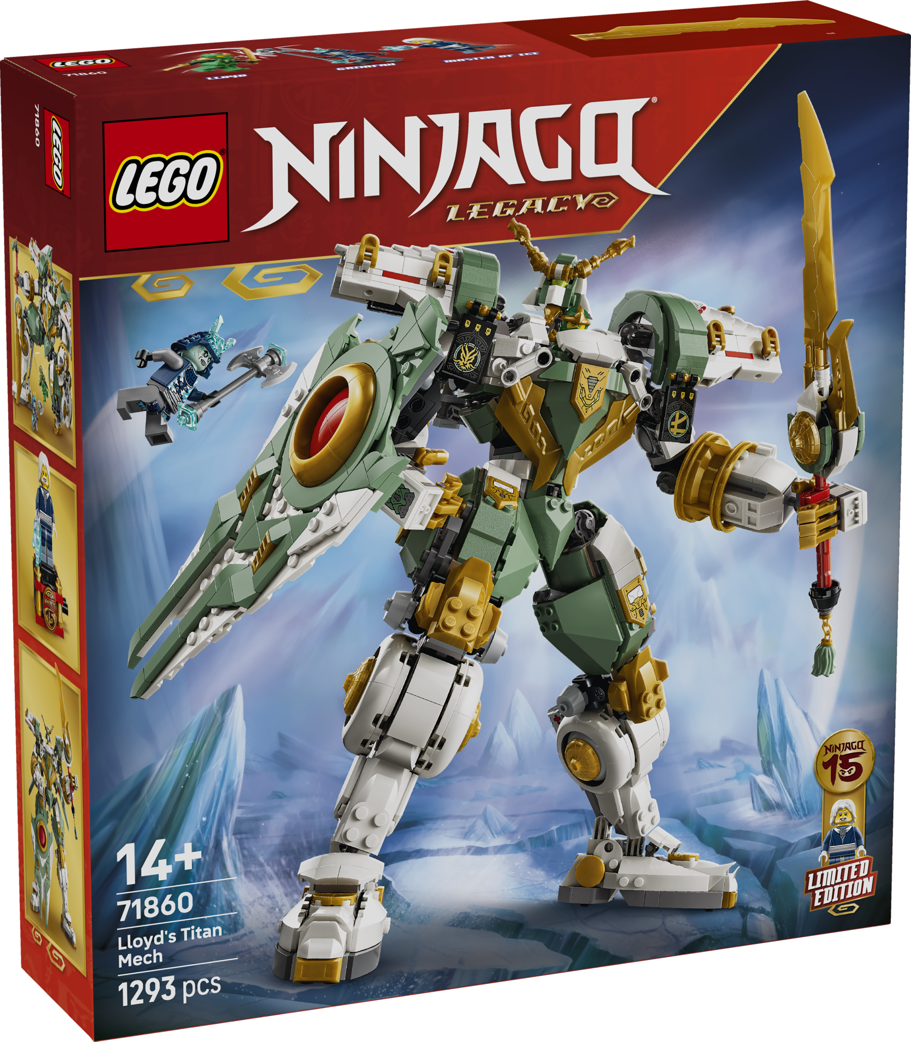 LEGO NINJAGO 71860 Lloyd's Titan Mech officially revealed