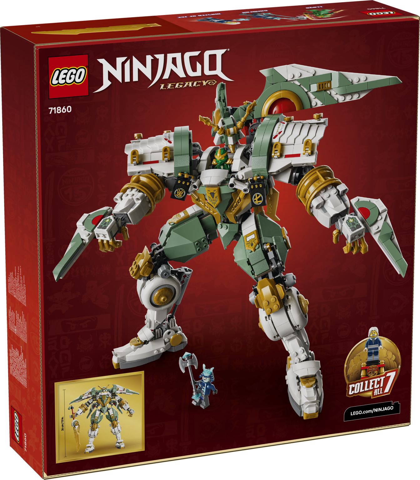 LEGO NINJAGO 71860 Lloyd's Titan Mech officially revealed