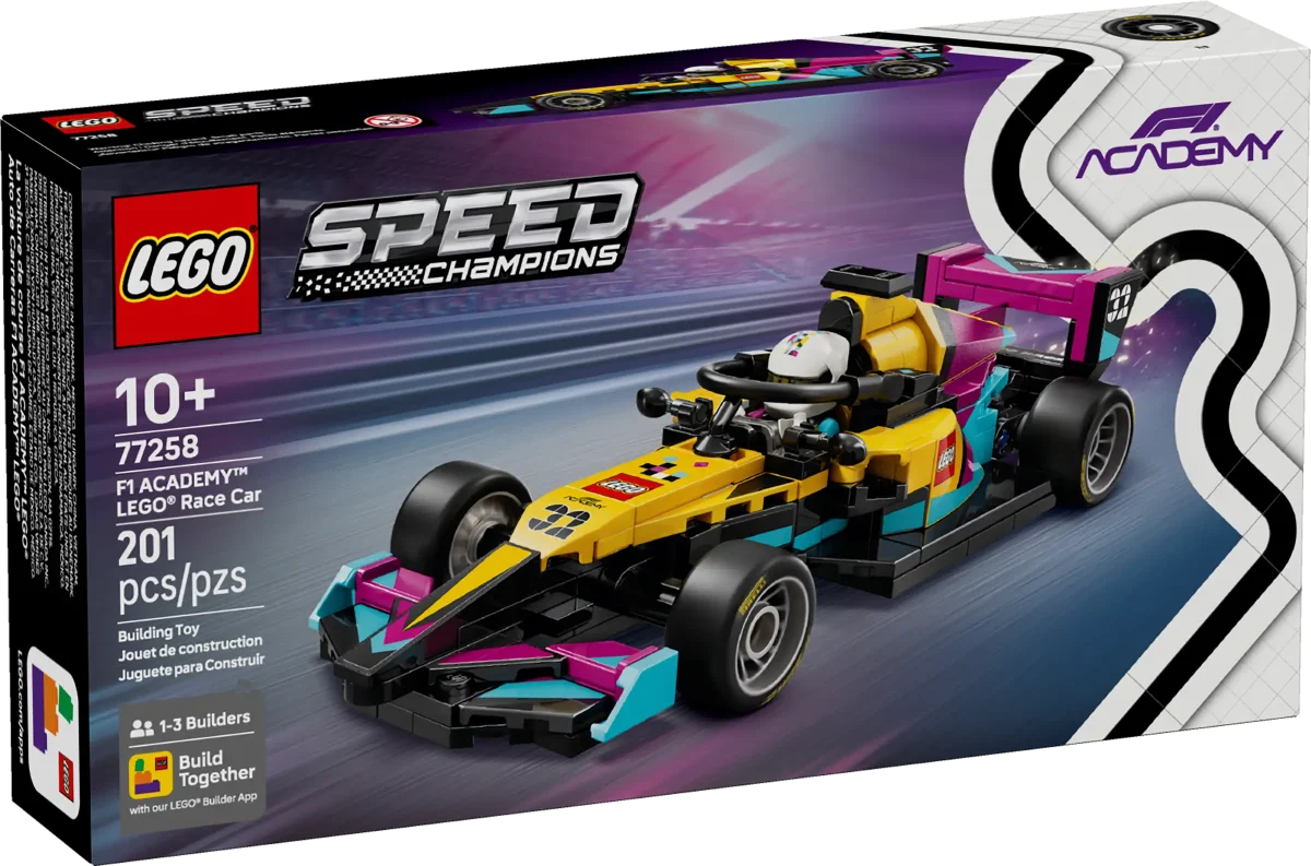 LEGO F1 ACADEMY car and Speed Champions set revealed