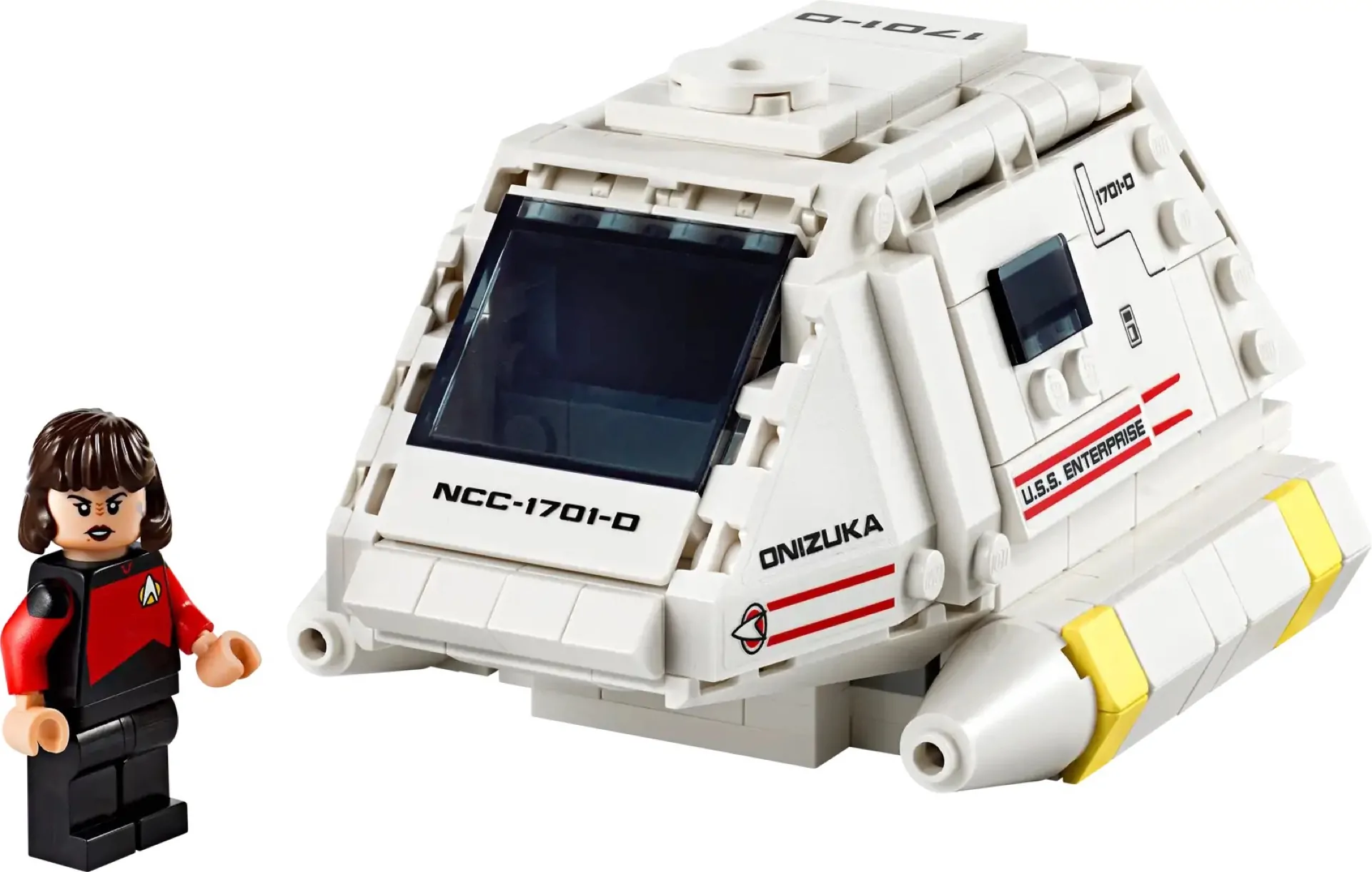 LEGO Star Trek Shuttlepod GWP suffers from sticker error