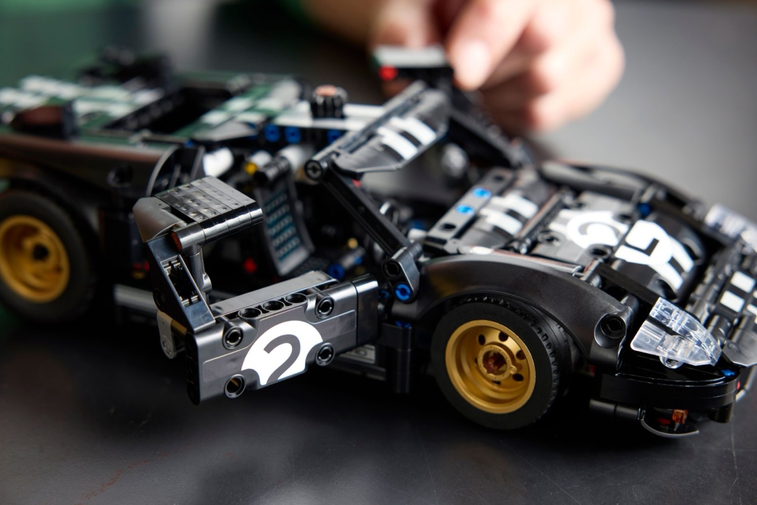 LEGO Technic 42223 1966 Ford GT40 MKII races into view