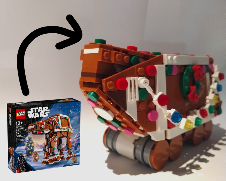Build a LEGO Star Wars gingerbread fleet from your AT-AT