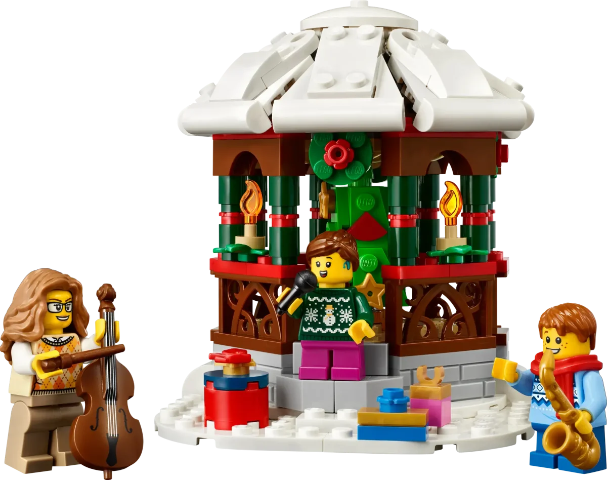 LEGO 40778 Winter Gazebo officially revealed