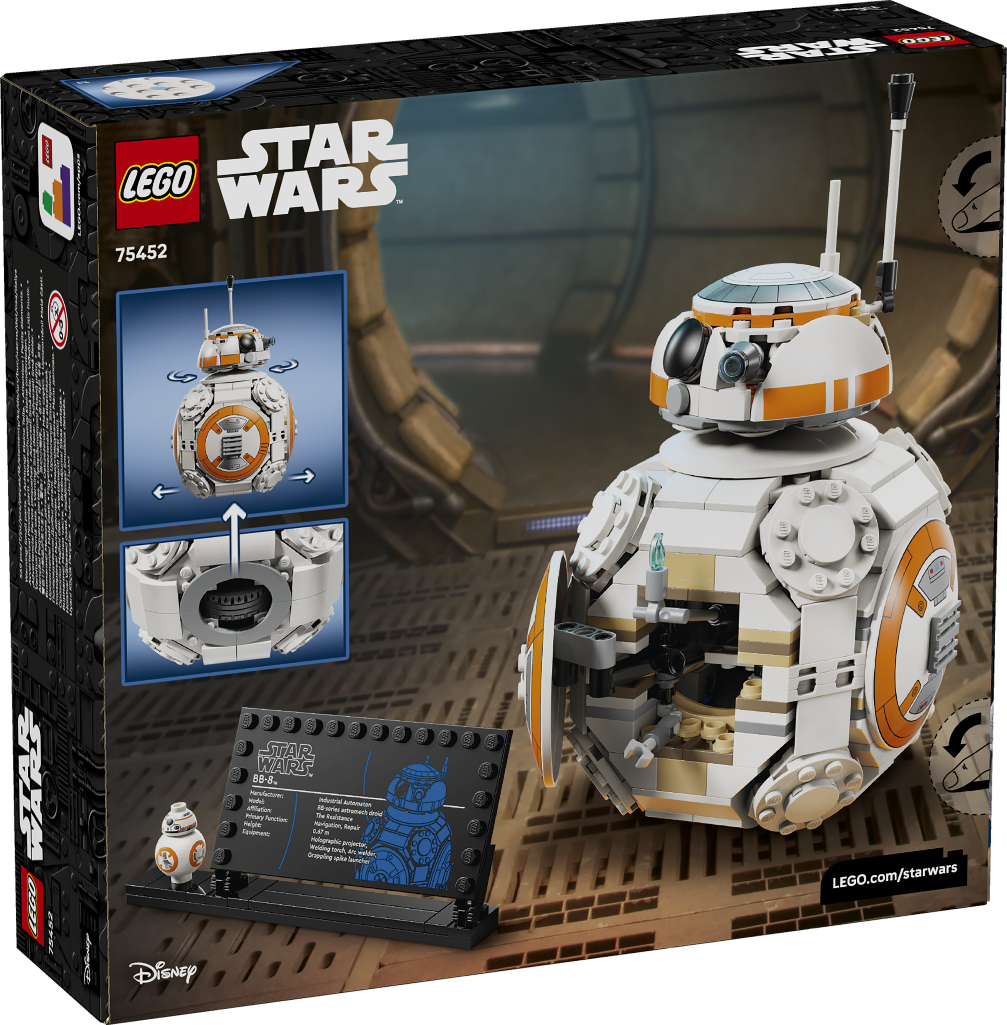 LEGO Star Wars 75452 BB-8 officially revealed for 2026