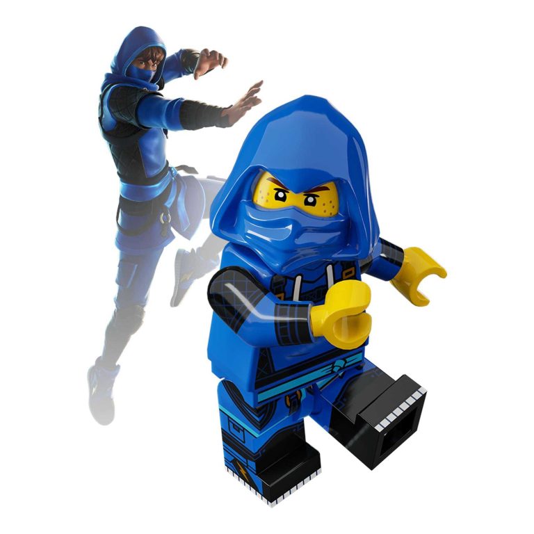 LEGO Fortnite breaks the illusion with real NINJAGO ninja