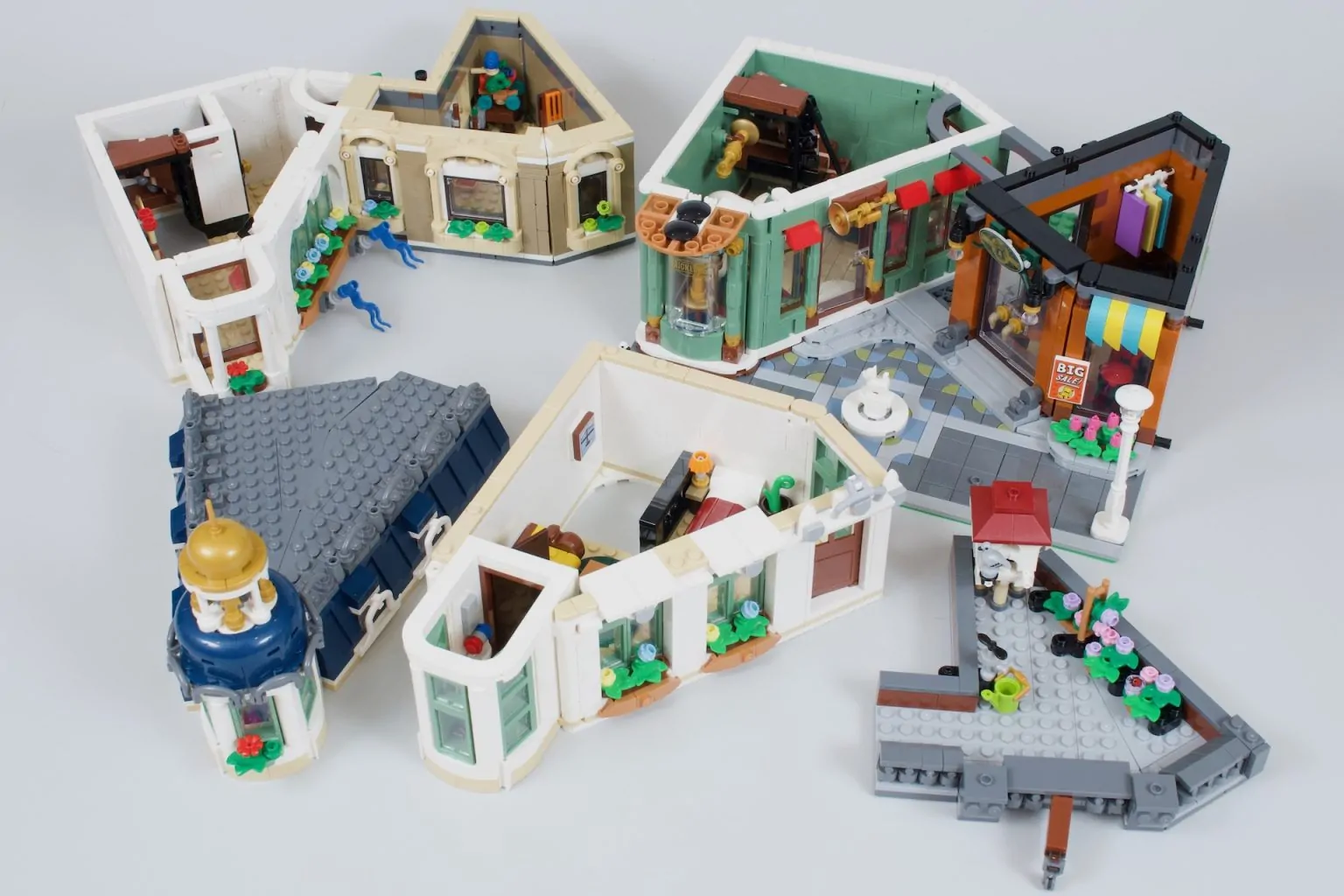 Le bâtiment modulaire 2026 de LEGO Icons a été reconstruit.