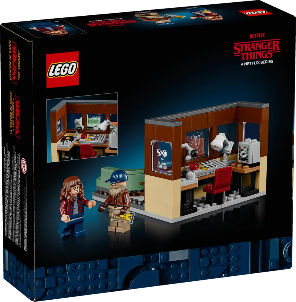 LEGO Stranger Things: WSQK Radio Station GWP revealed