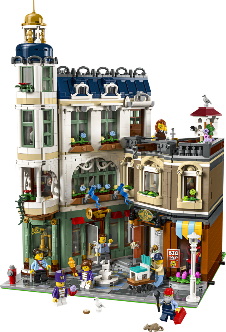 LEGO 2026 modular building revealed: 11371 Shopping Street