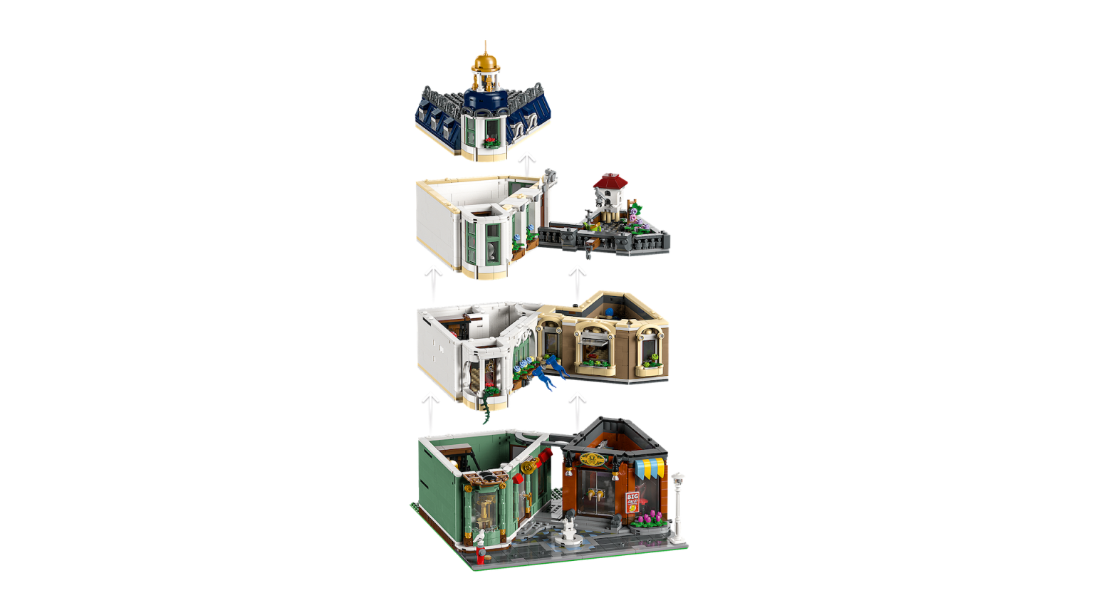 LEGO 2026 modular building revealed: 11371 Shopping Street