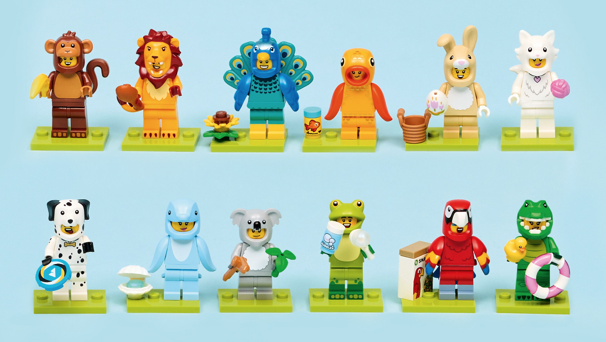 LEGO designers reveal the story behind CMF Series 28 Animals