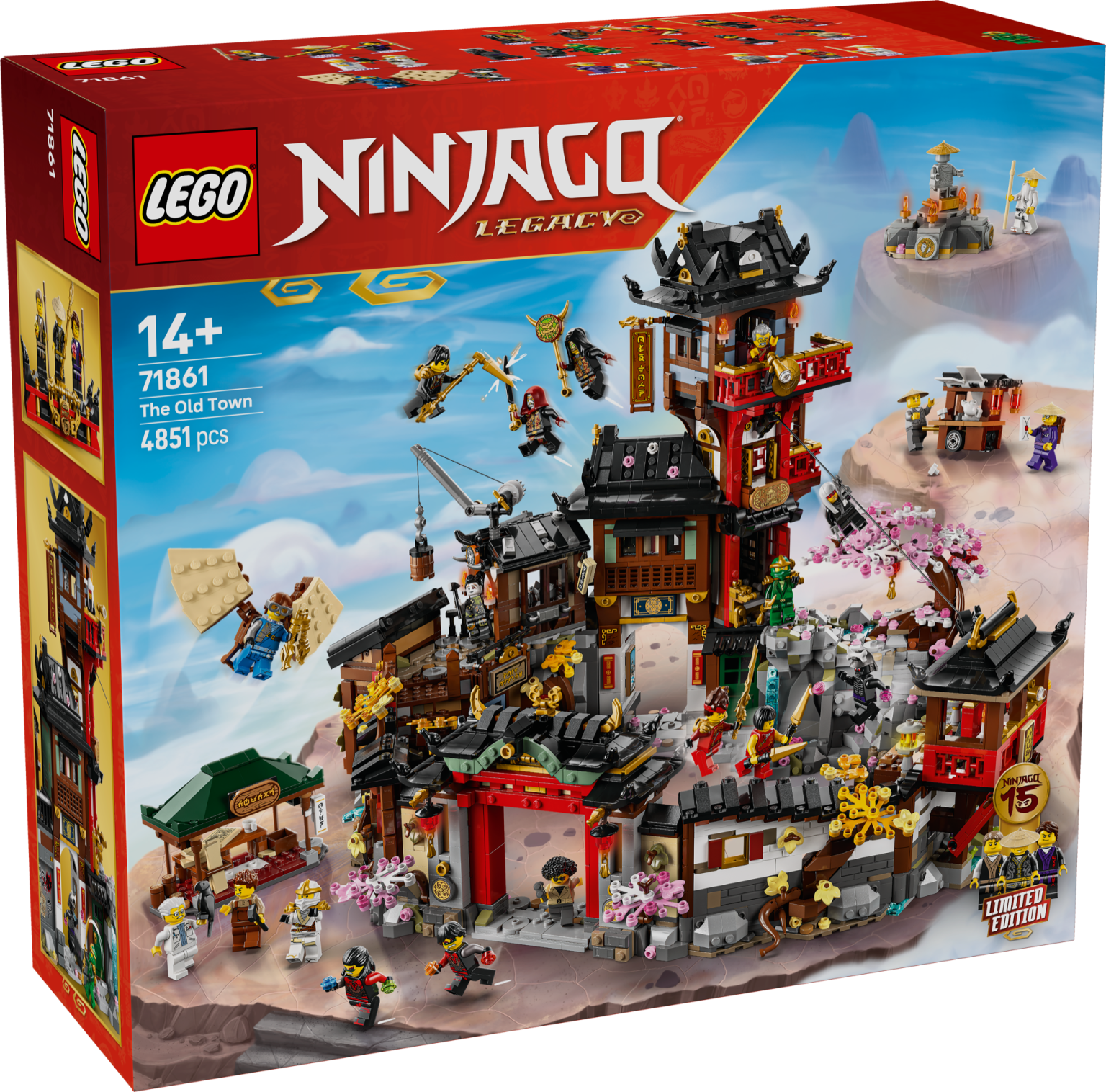 LEGO NINJAGO 71861 The Old Town officially revealed