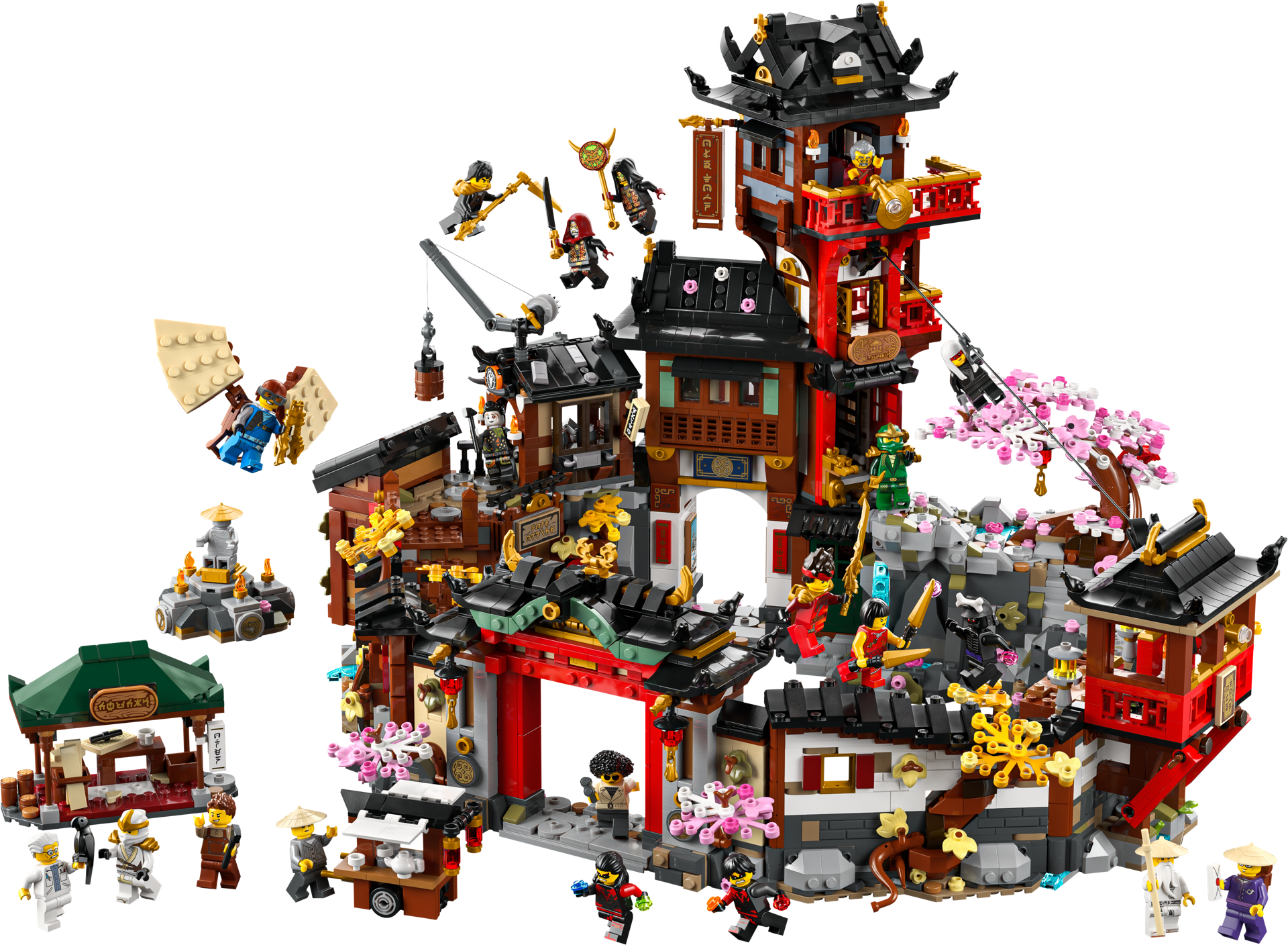 LEGO NINJAGO 71861 The Old Town officially revealed
