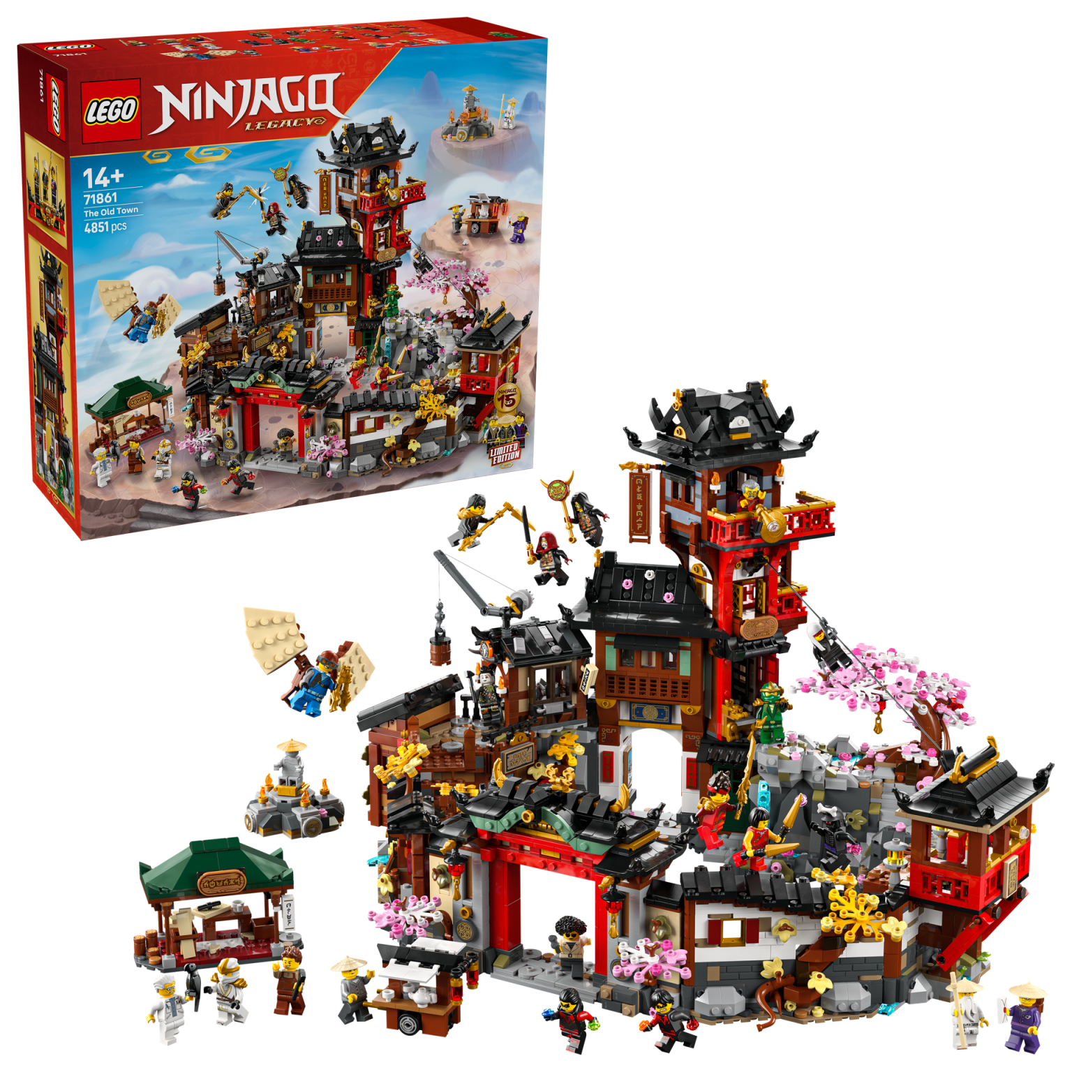 LEGO NINJAGO 71861 The Old Town officially revealed