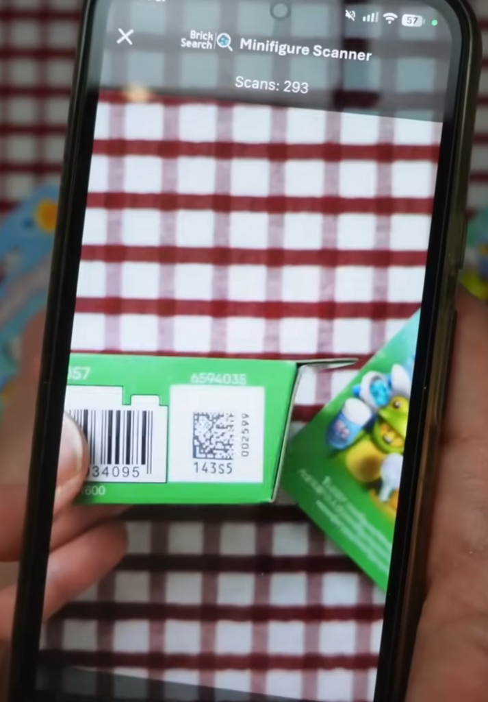 How to scan LEGO Minifigures Series 28 Animals with Brick Search